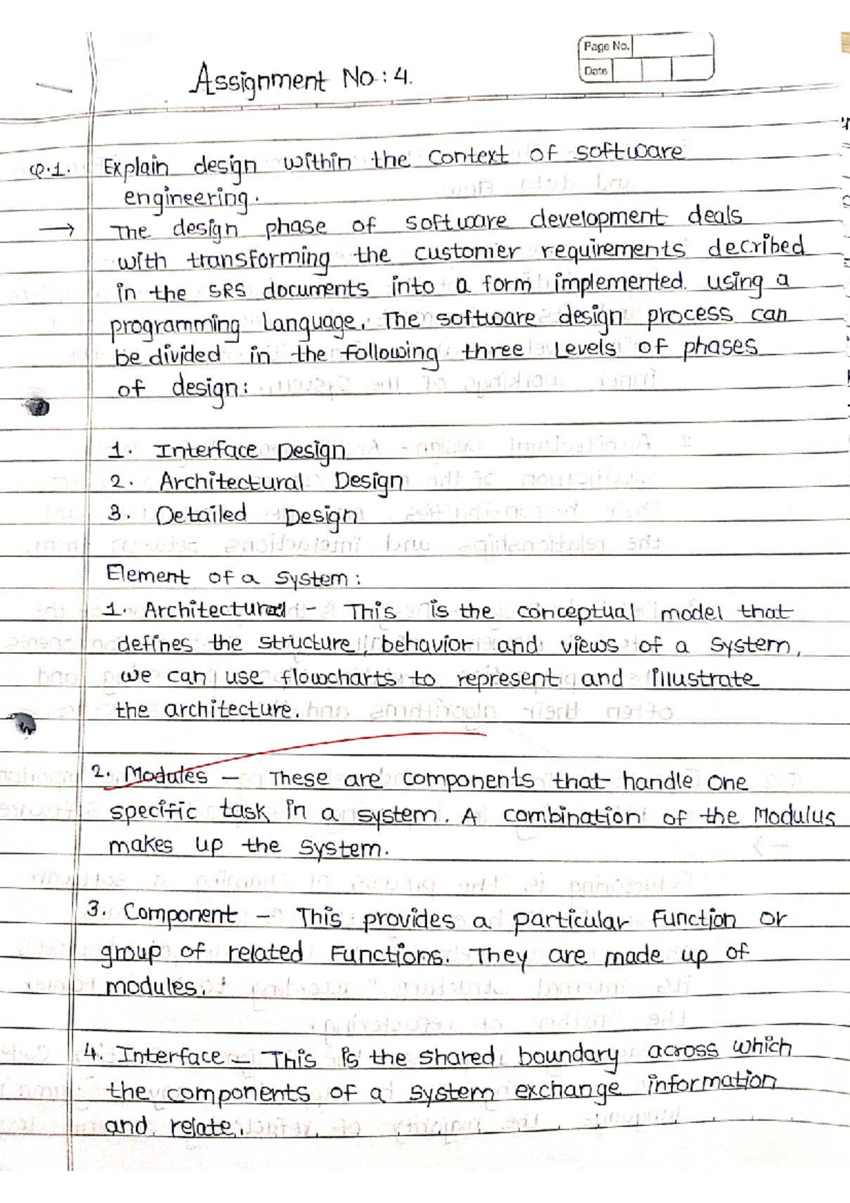 SE 920019 Assignment 4: Software Design Concepts and Refactoring - Studocu