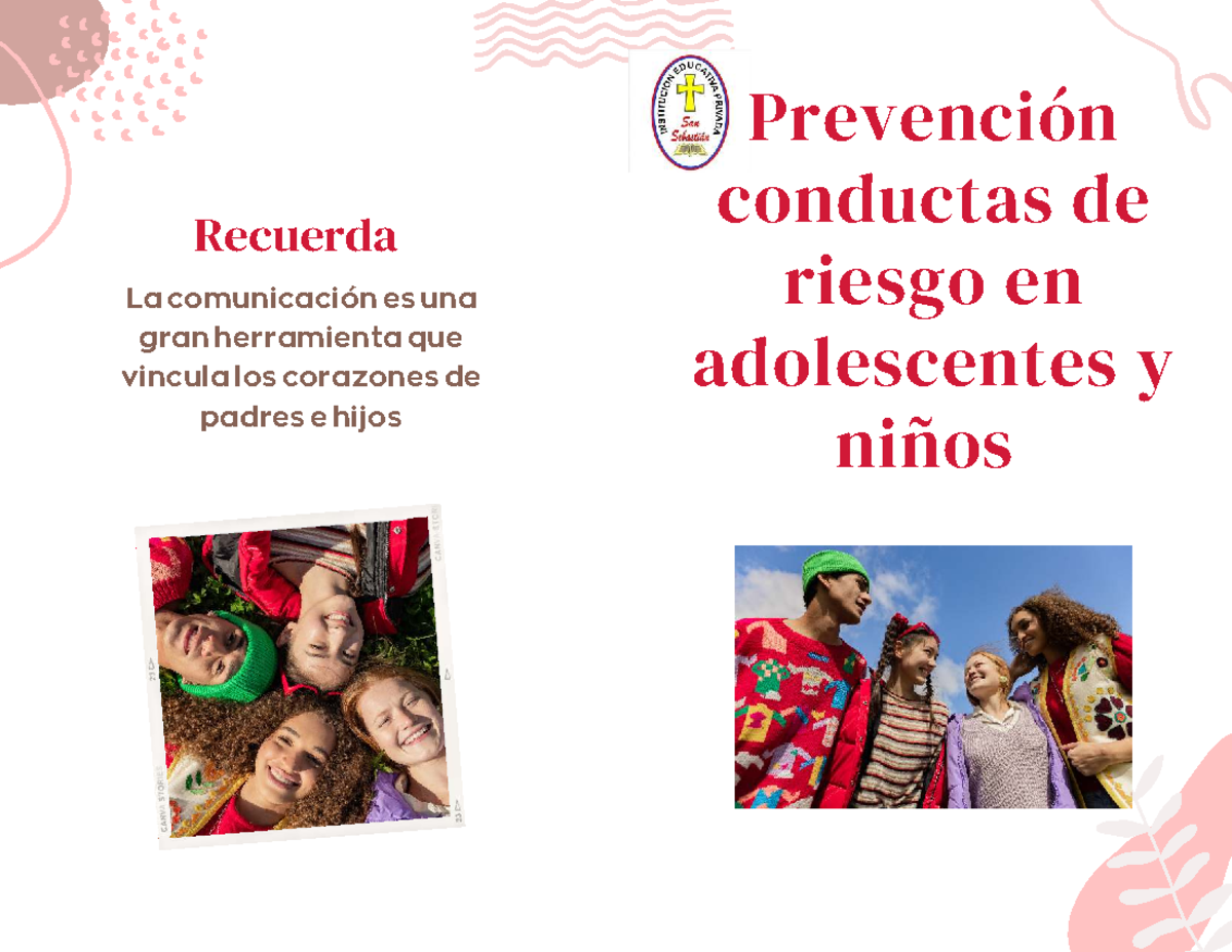 Folleto Diptico: Tips de Productividad para Padres e Hijos - Studocu