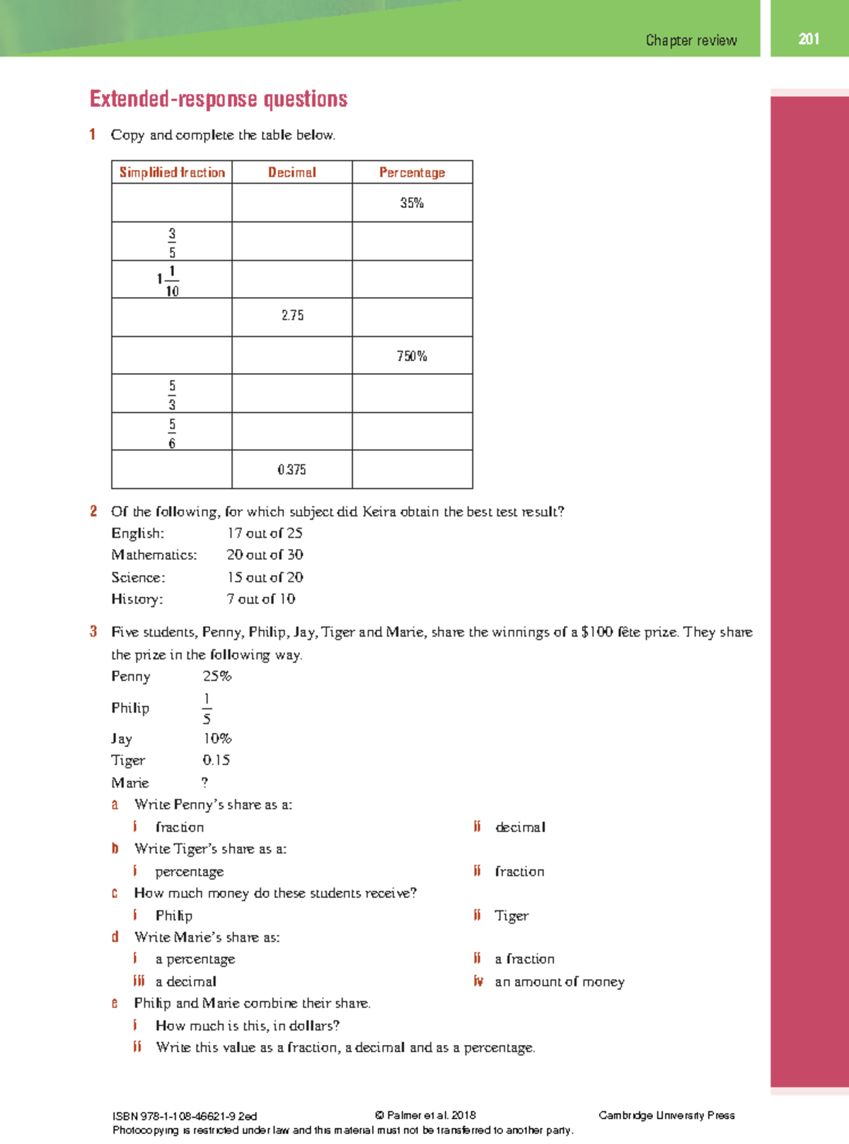 Enrichment Questions for Chapter 4 Review - Studocu