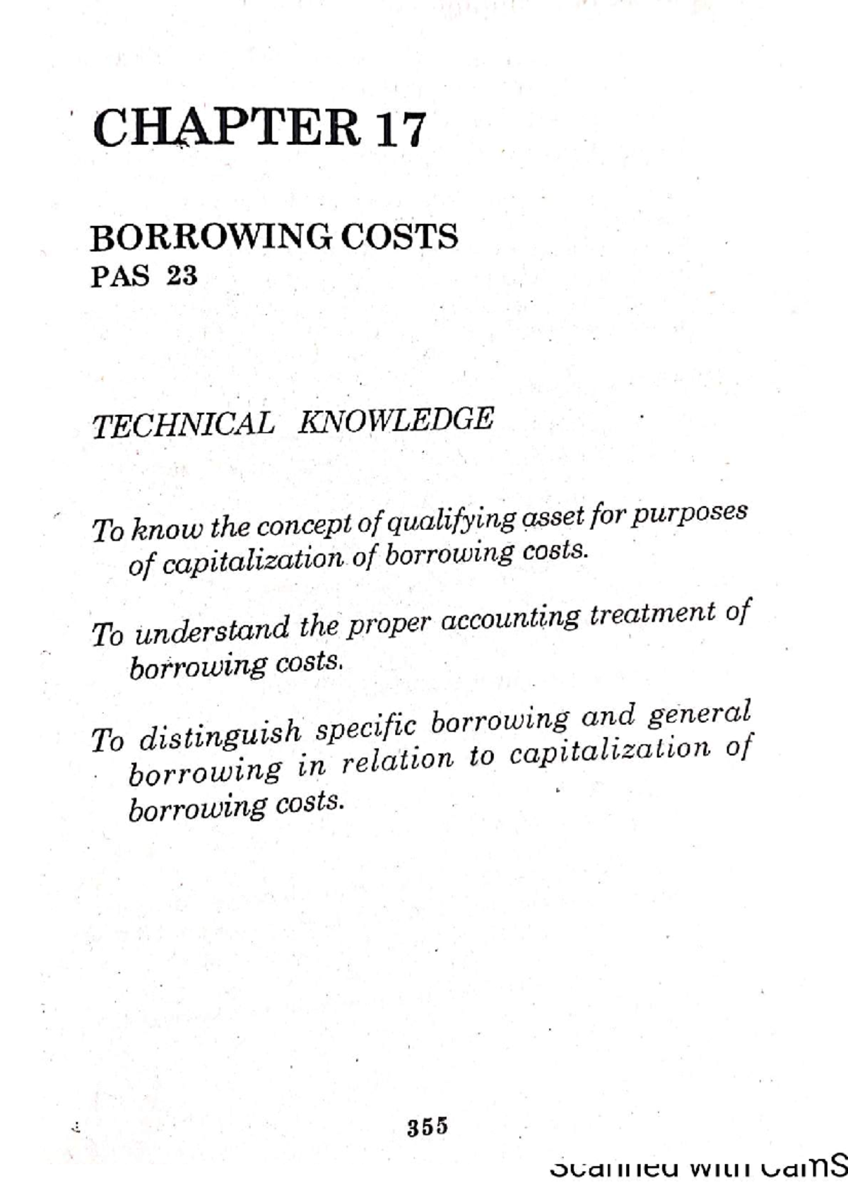Chapter 17 - Borrowing Costs - PAS 23-compressed - accountancy - Studocu