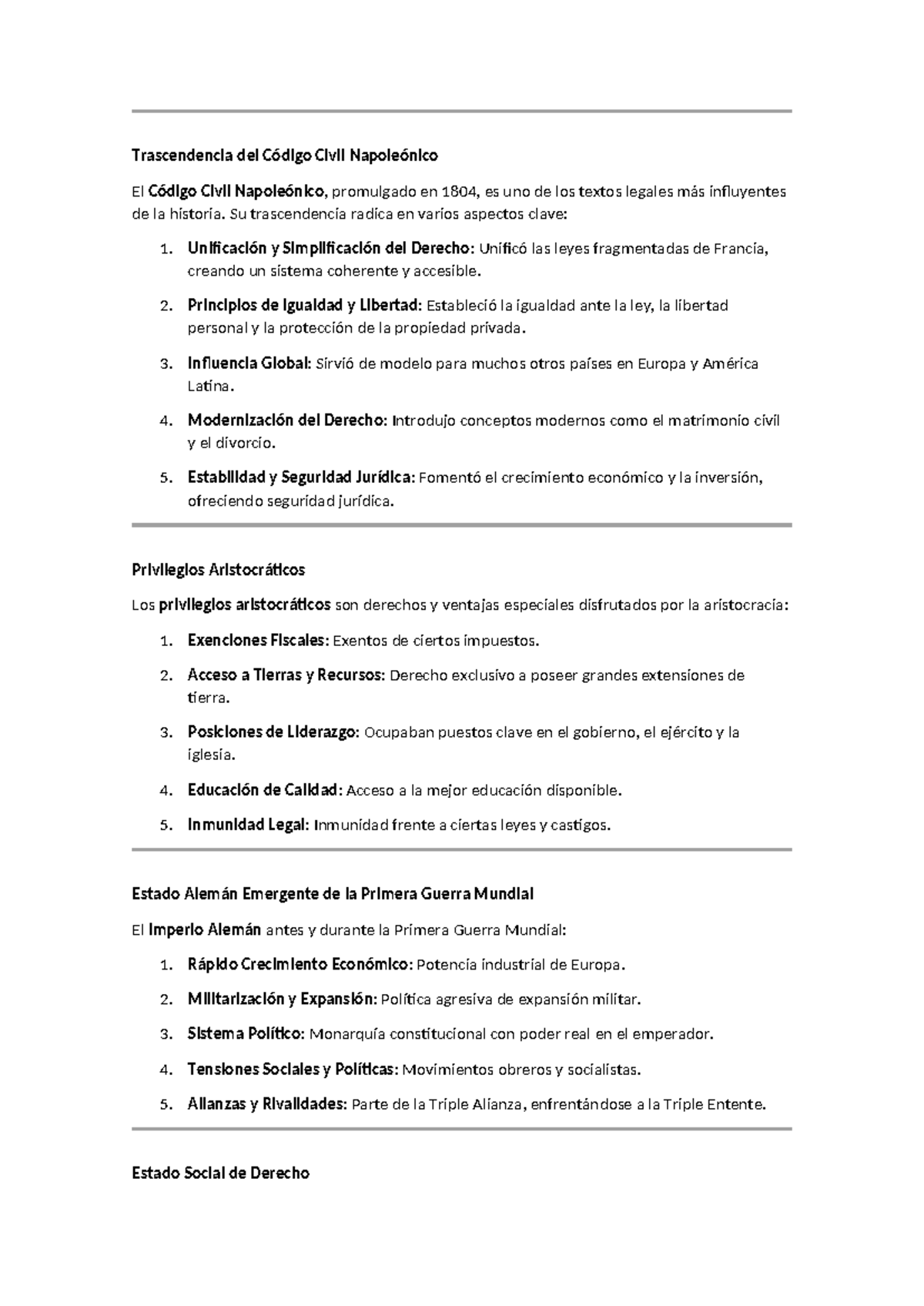 Introducción AL Derecho-1 - Trascendencia del Código Civil Napoleónico ...
