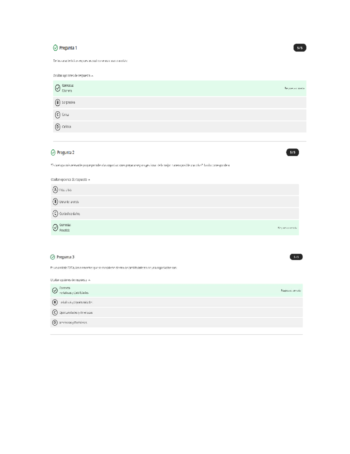 Examen de Comunicación Estratégica - Preguntas y Respuestas Clave - Studocu