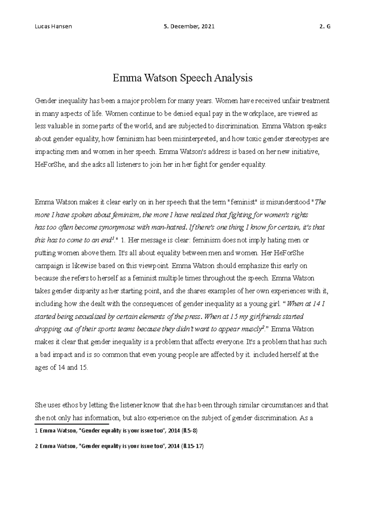 Novelleanalyse af I bor da meget pænt af Thomas Korsgaard - Heinzelmann I Danmark, er der flere ...