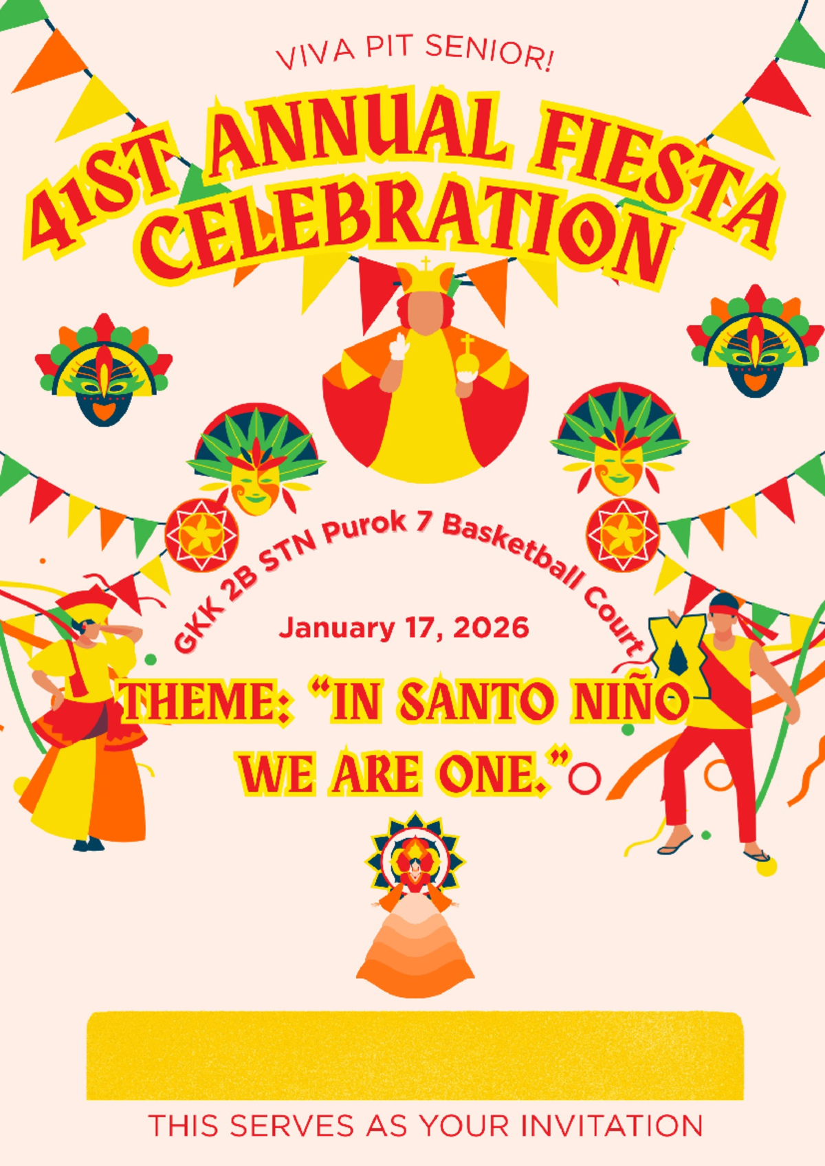 P 9:00 AM GKK 2B STN I. 2026 Fiesta Celebration Program - Studocu