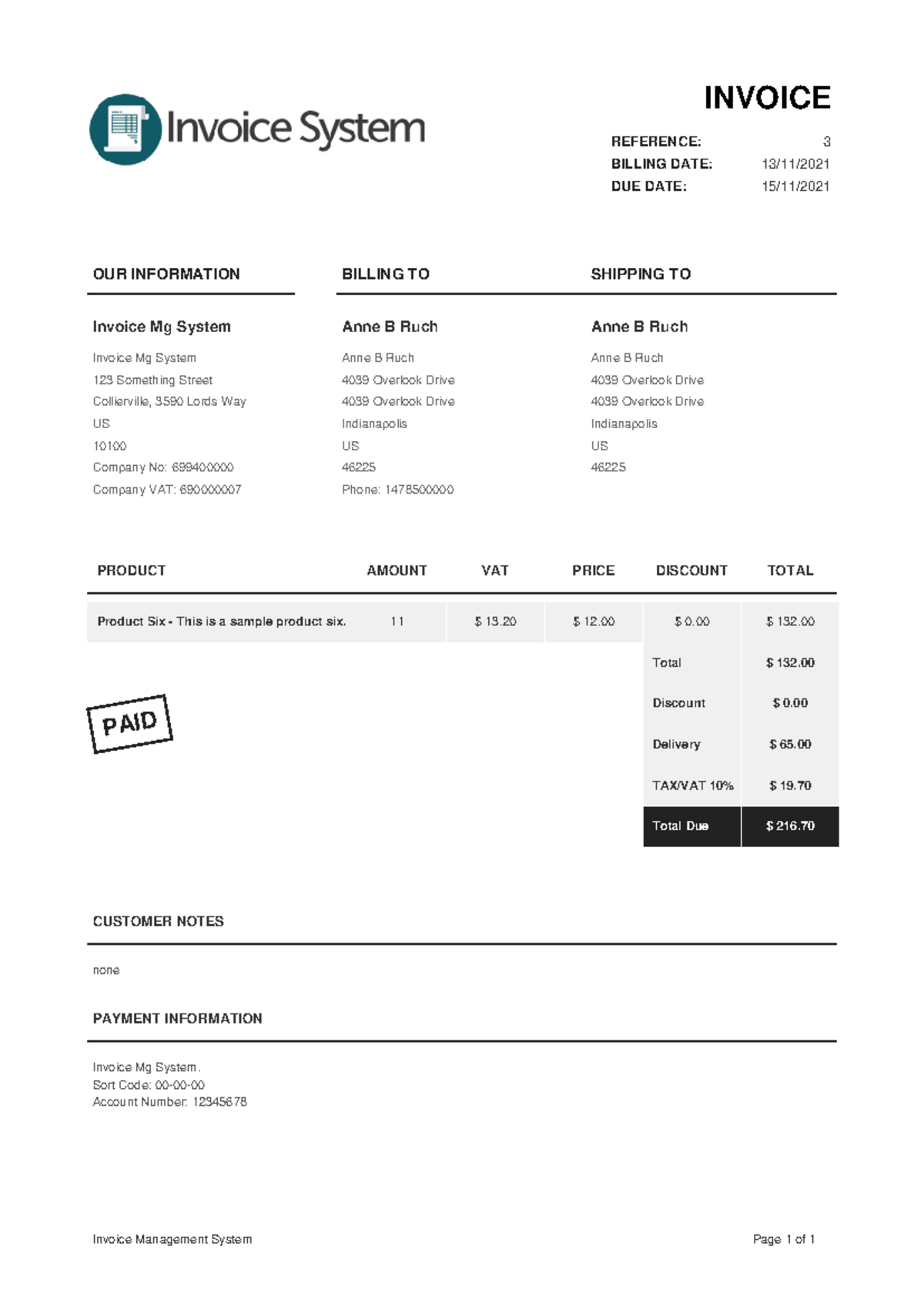 Invoice Management System - Learning Materials Reference 3 - Studocu