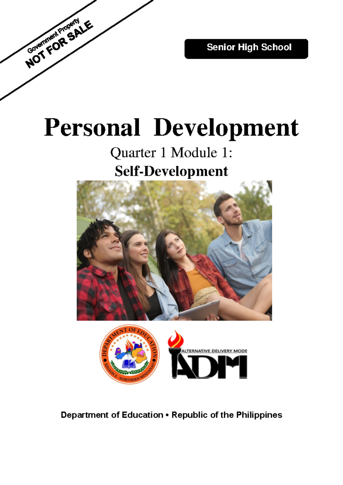 11-PER DEV Q1 MOD1: Self-Development for Grade 11 Students - Studocu