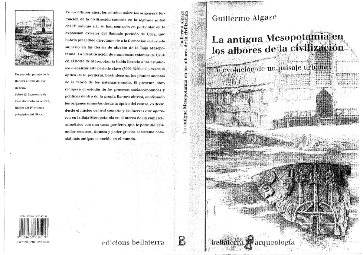 La Antigua Mesopotamia en los Albores de la Civilización: Estudio de ...