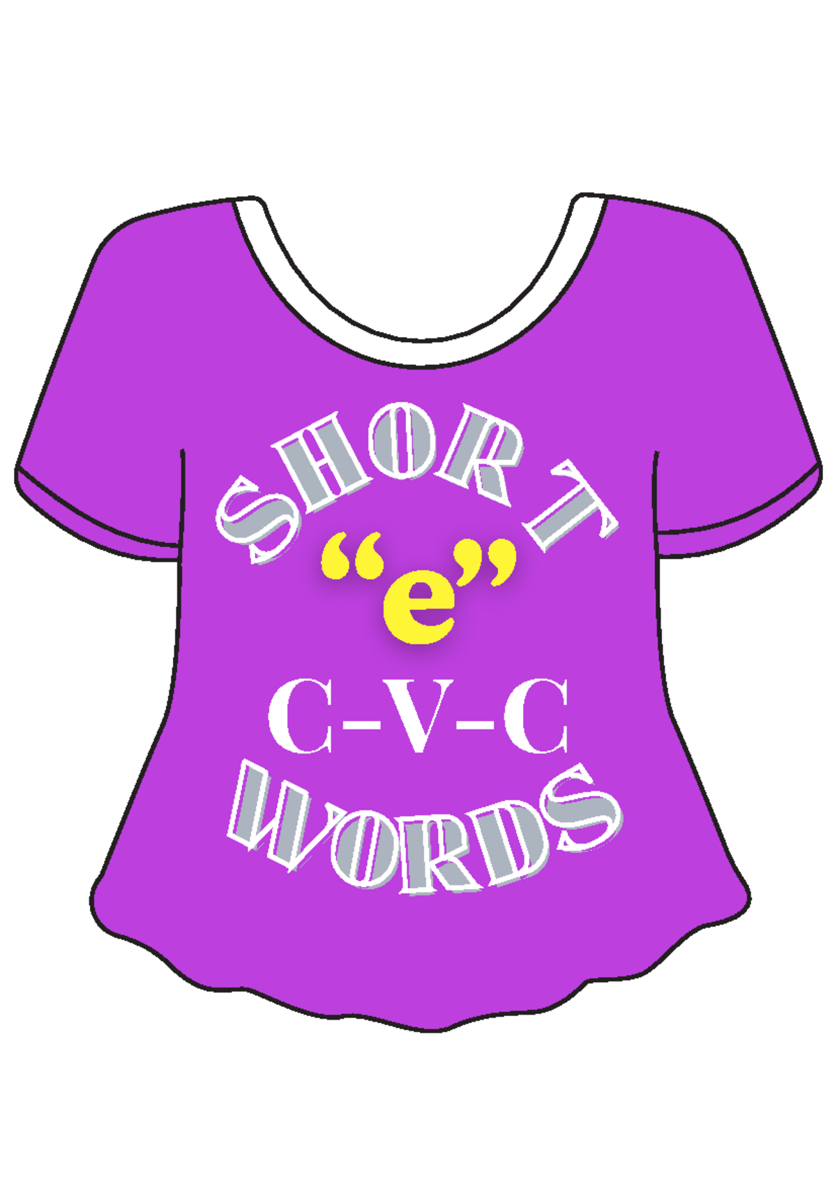 CVC E - bvhynjunnki - English - C-V-C S H O RT S H O RT “e” W O R D S W ...