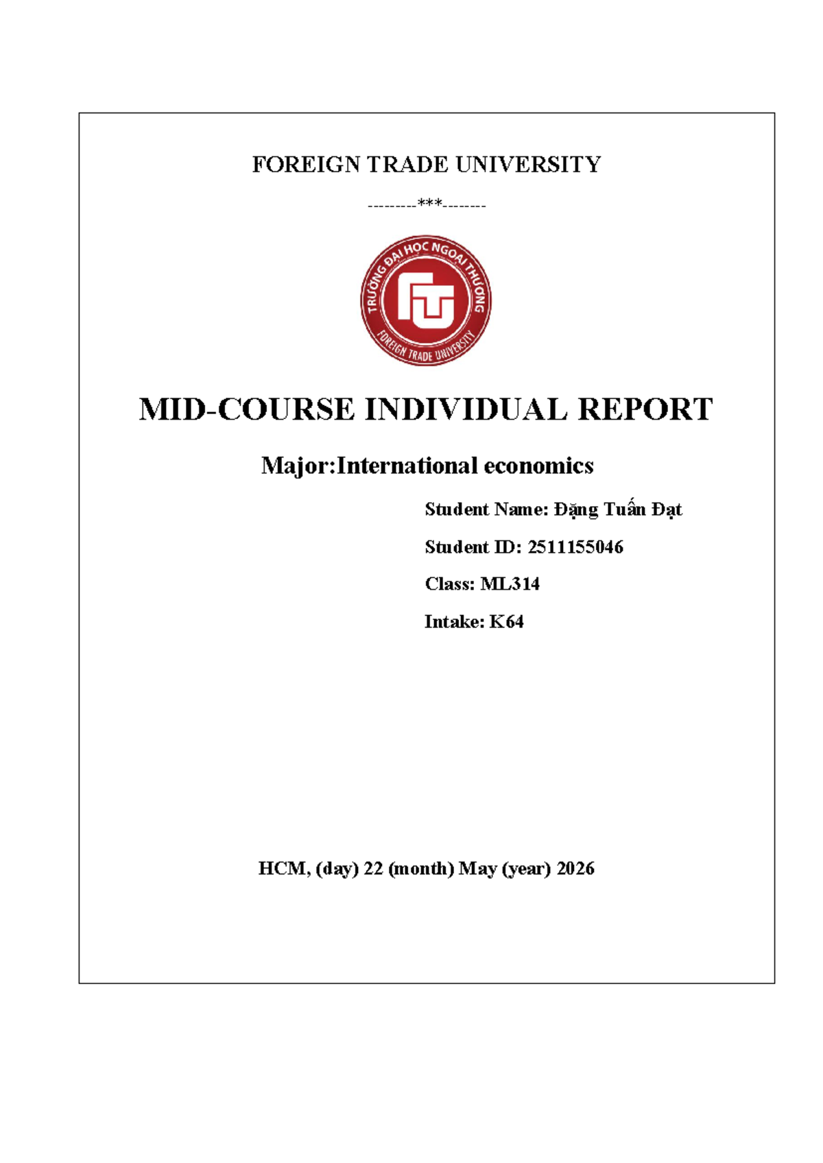 ML314 Individual Report on Design Thinking in Logistics Career Planning ...