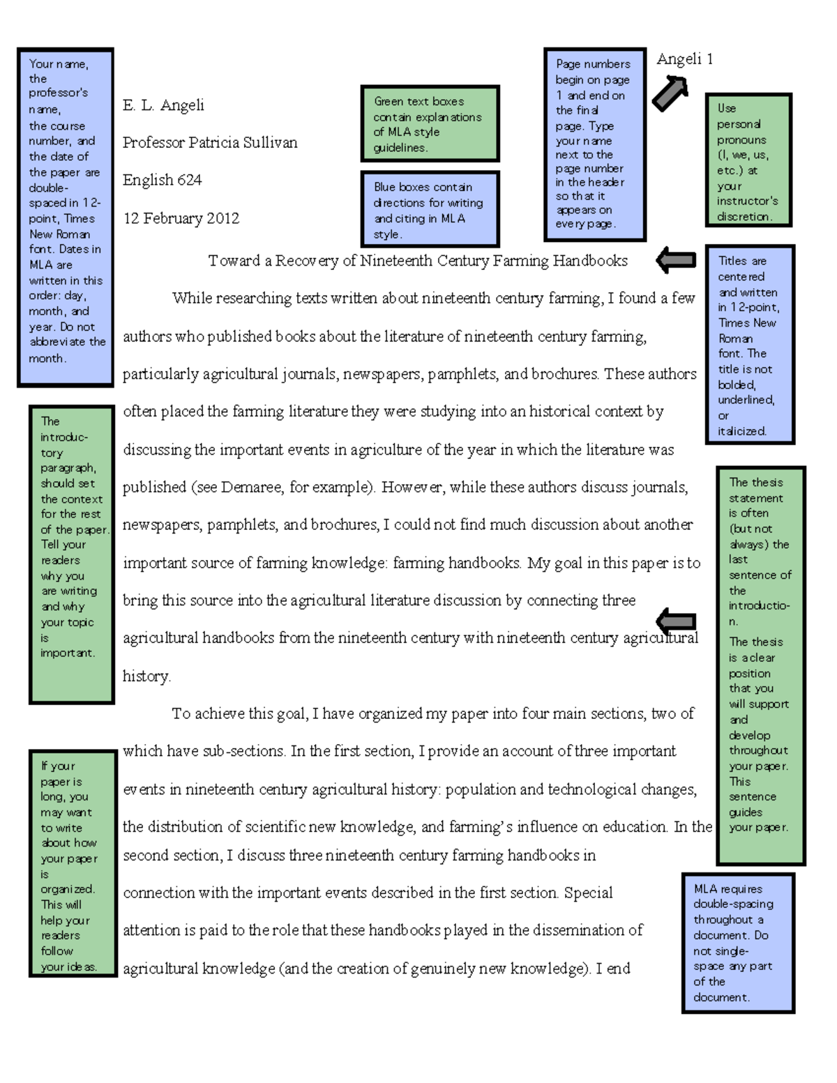 MLA Style Guidelines for English 624 Paper Writing - Studocu