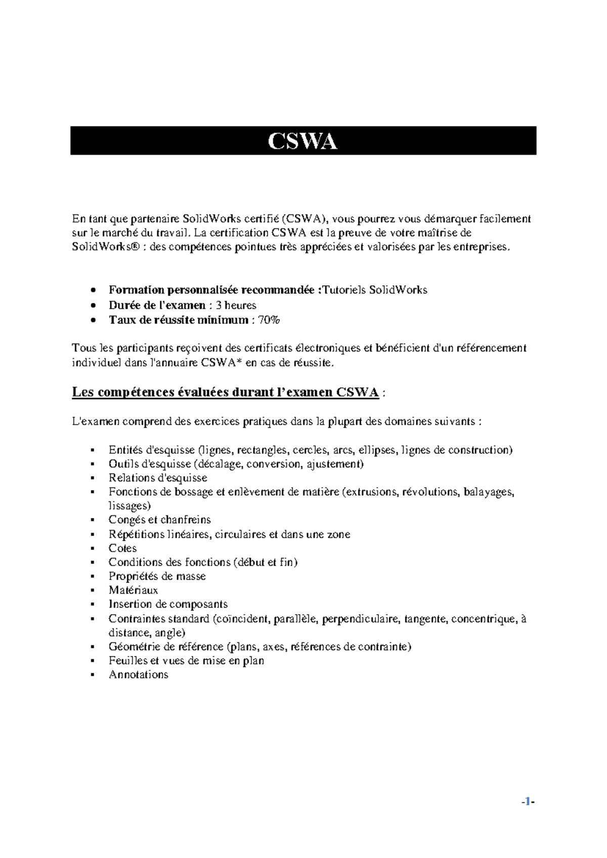 CSWA-Exam-Overview-and-Correction-Guide - Studocu