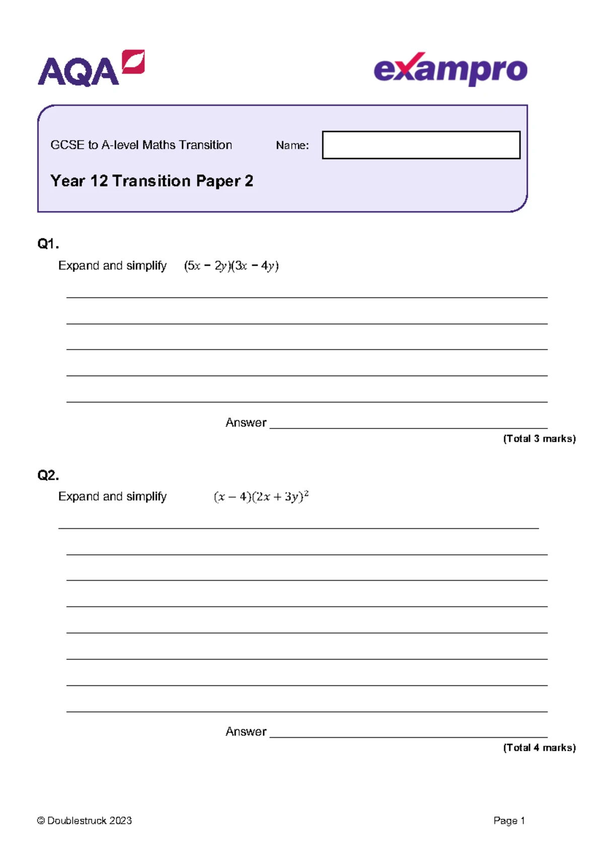 A Level Maths & Further Maths Overview - Bicen Links for AS & A2 - Studocu