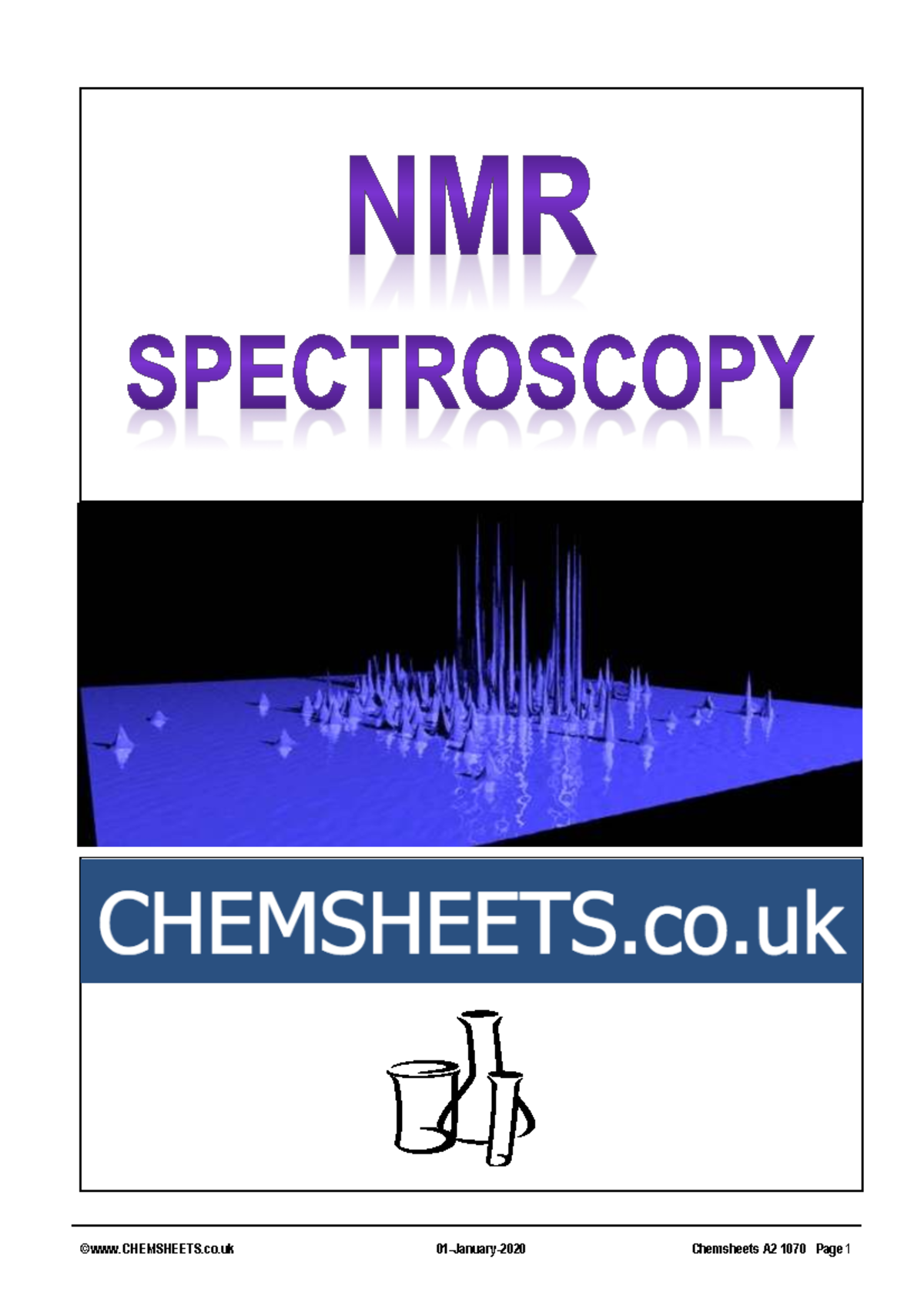 Chemsheets A2 1070 NMR Analysis: Understanding 1H & 13C Spectra - Studocu