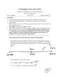 MAM1010F - Applied Calculus I - Studocu