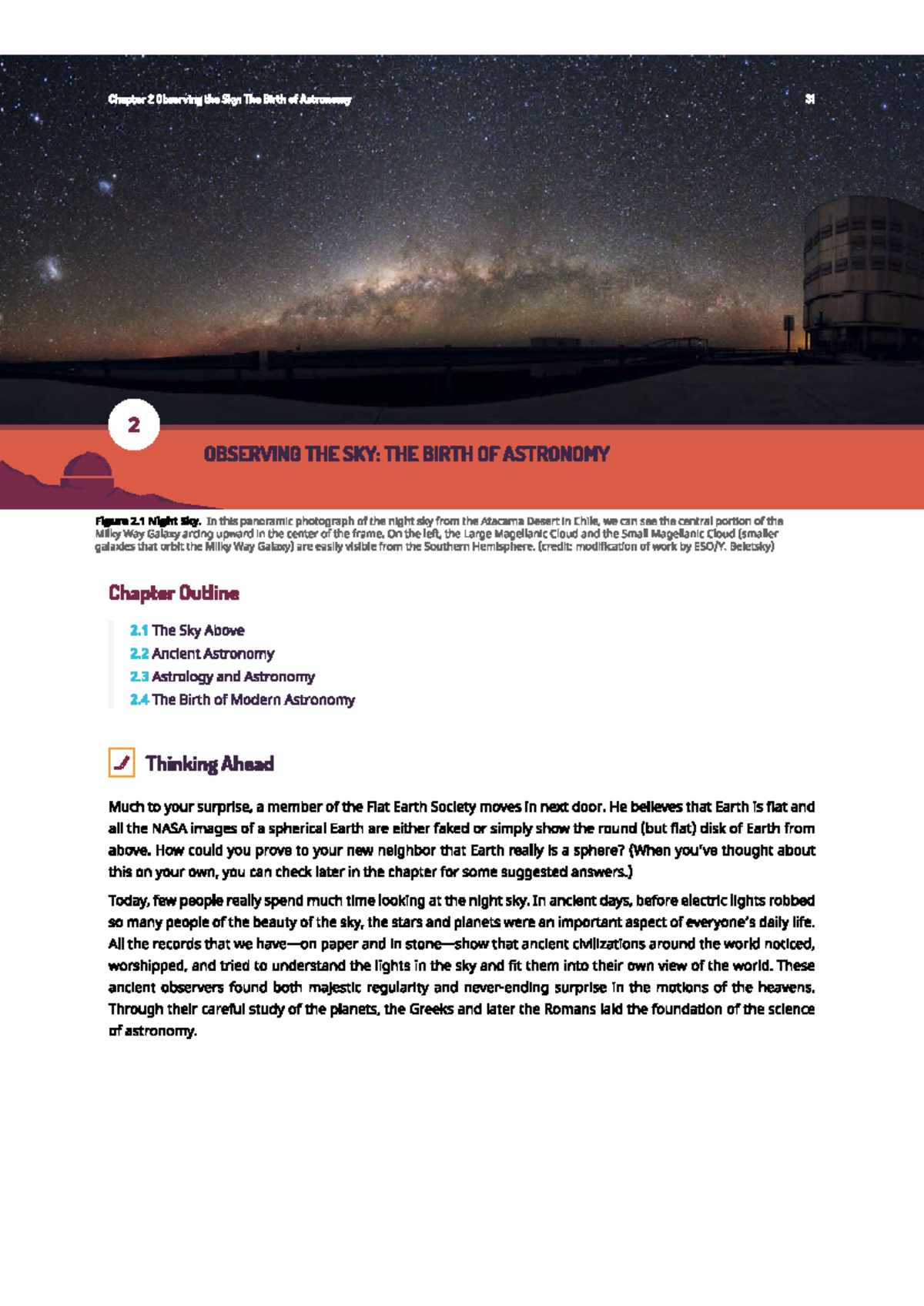 Astronomy 101: Observing the Sky & The Birth of Astronomy Part 2 - Studocu