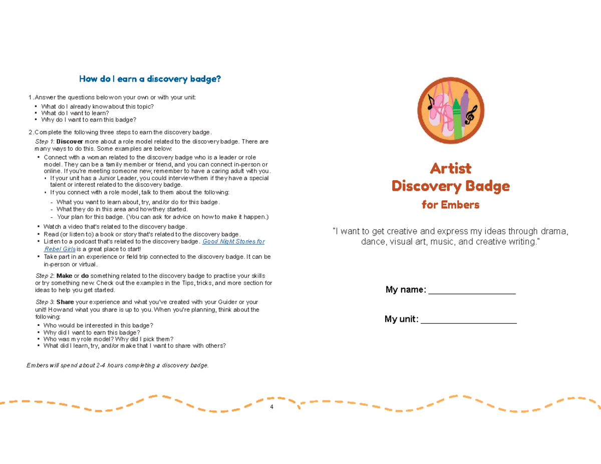 Embers Artist Discovery Badge: Steps to Earn and Share Your Experience ...