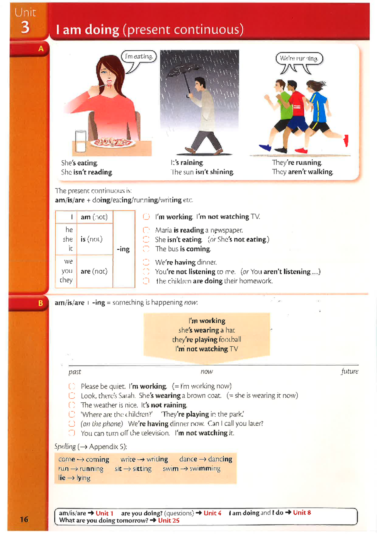 U03 Present Continuous: Activities and Usage - Studocu