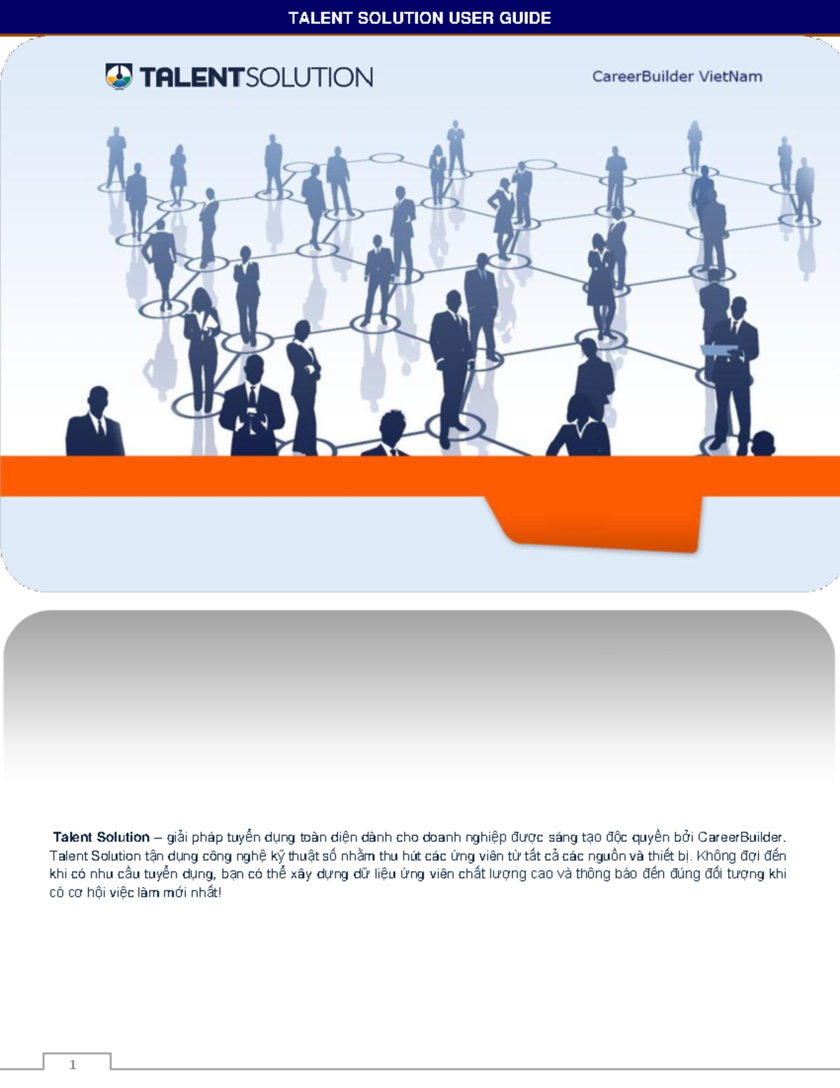 TS-User Guide - TALENT SOLUTION USER GUIDE Talent Solution – giải pháp ...