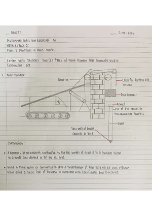 Assignment constech p3 - DEPARTMENT OF QUANTITY SURVEYING, CENTRE OF STUDIES FOR BUILT ...