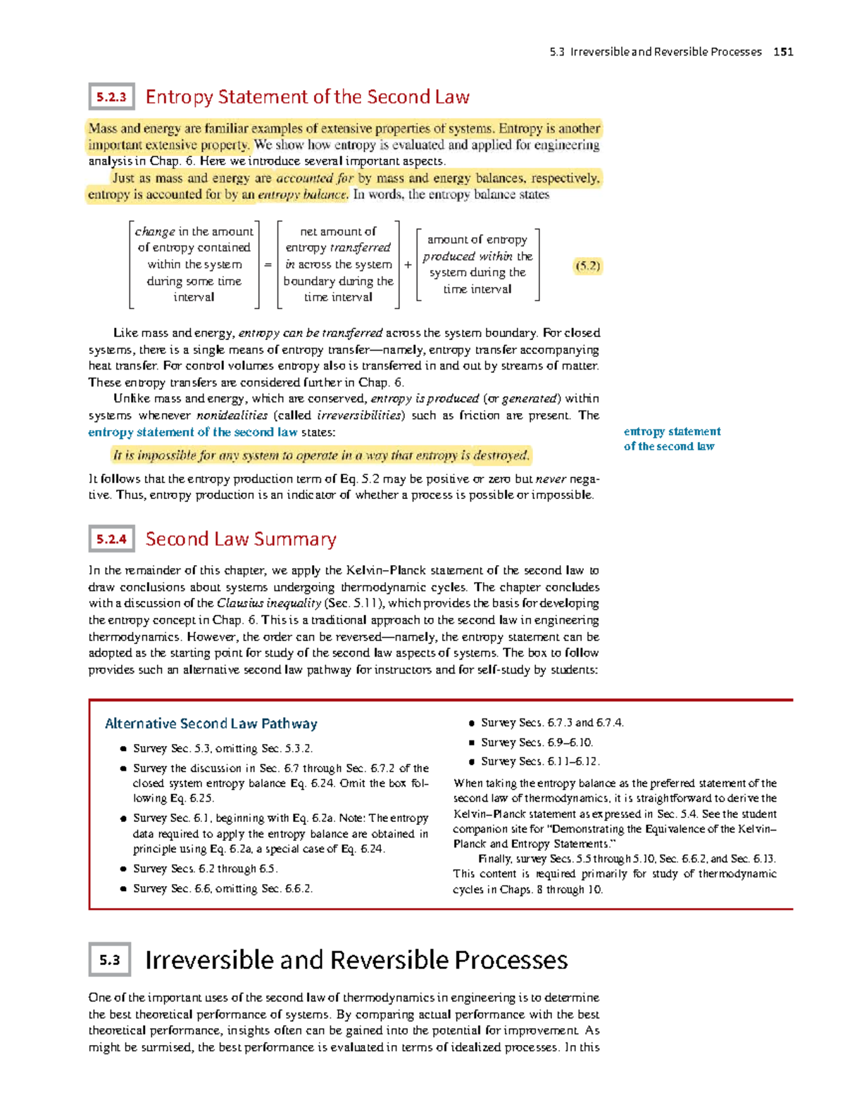 Reversible and irreversible processes in thermodynamics (ENG 101) - Studocu