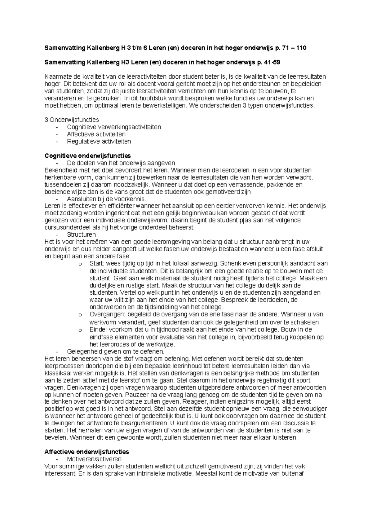 PES Structuur - PES-Structuur Verpleegkundige diagnoses P – Probleem ...