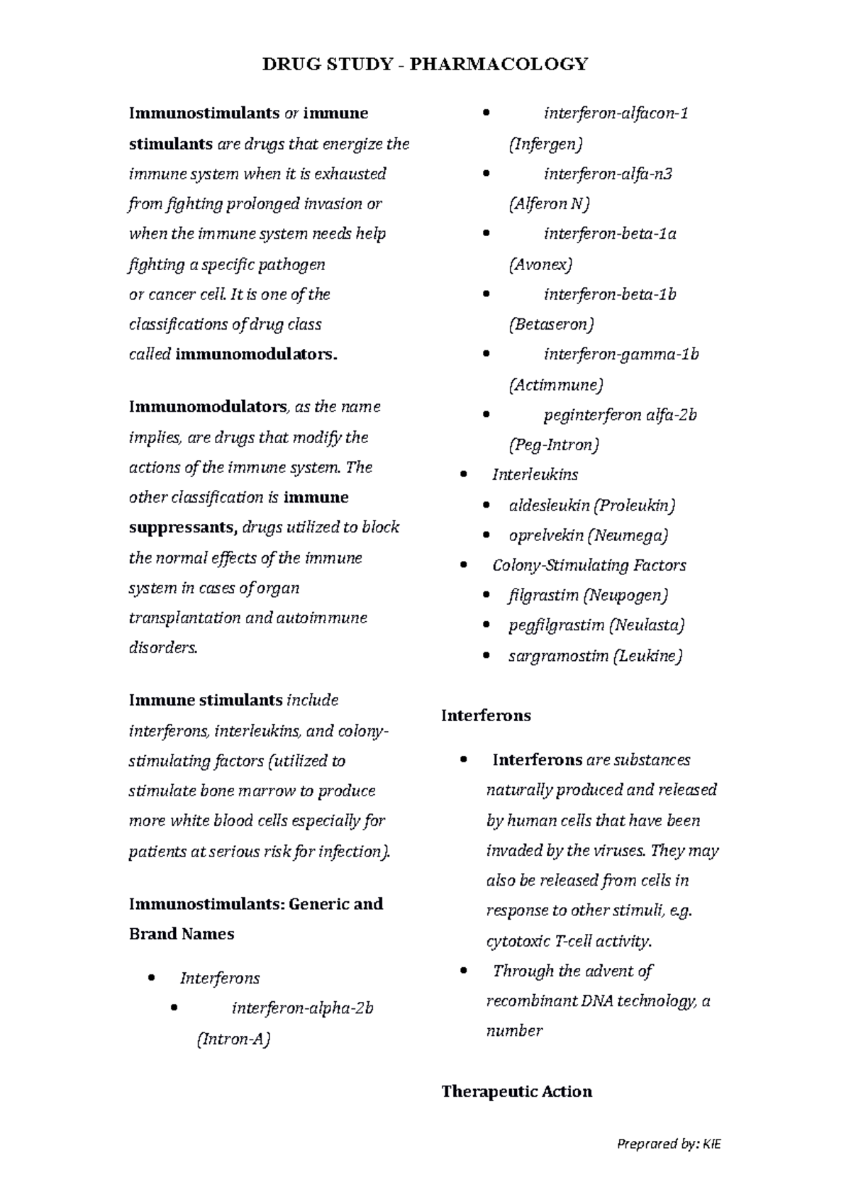 Immunostimulants in Pharmacology: A Comprehensive DRUG Study Overview ...
