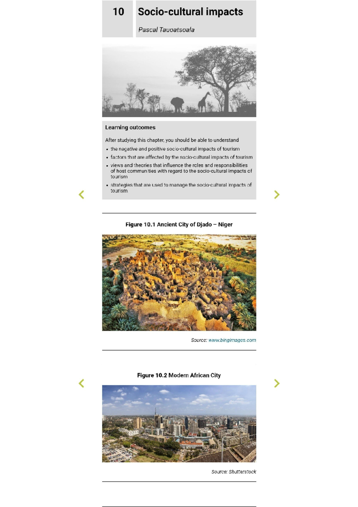 Chapter 10: Socio-Cultural Impacts of Tourism - Studocu