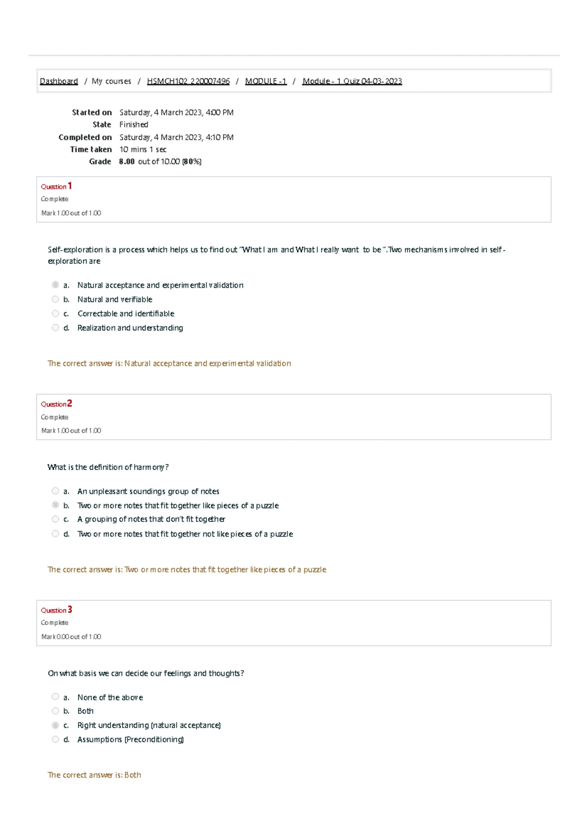 UHV Module - 3 notes - Module – 3 Understanding harmony in the family ...