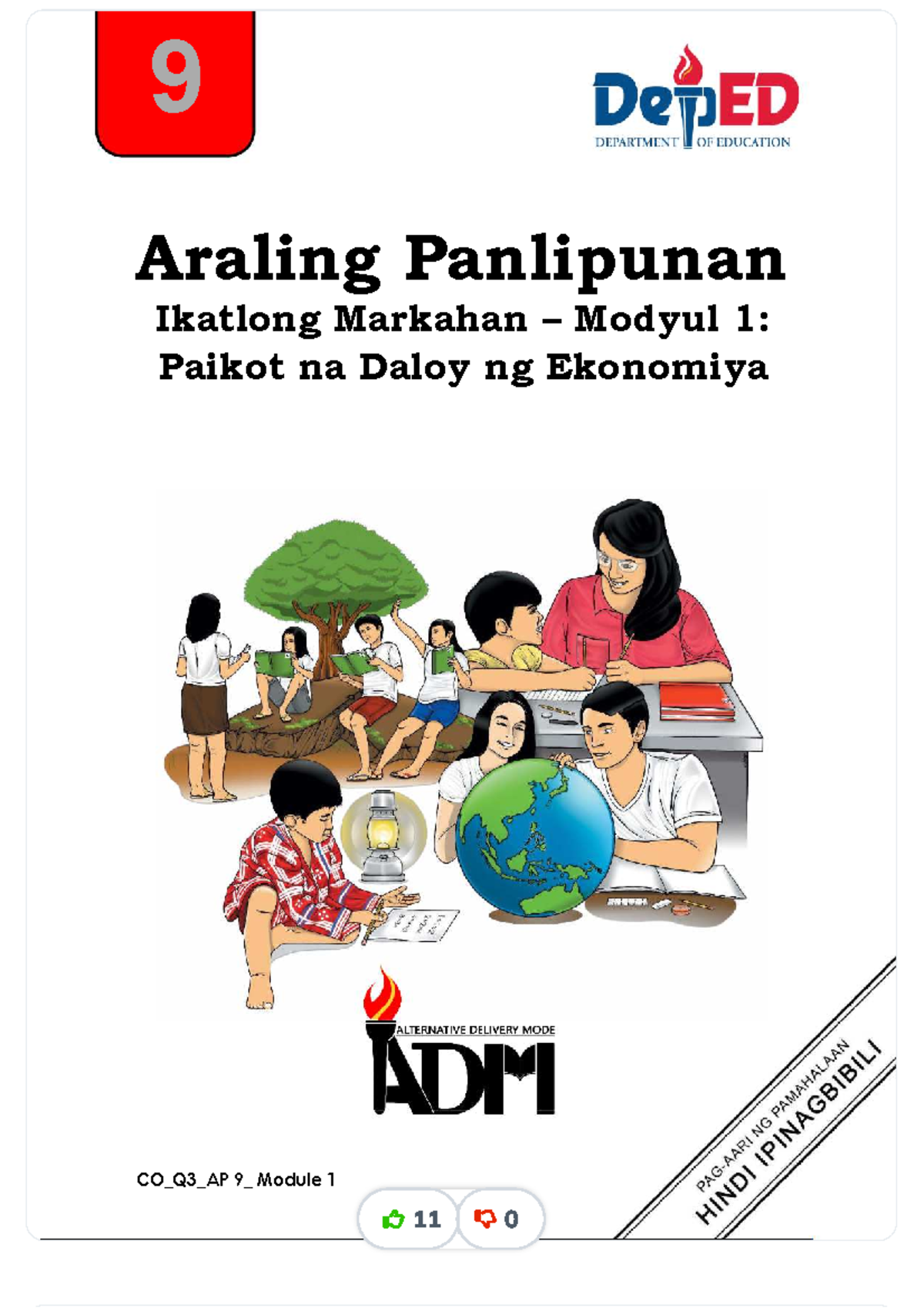 Paikot NA Daloy NG Ekonomiya - CO_Q3_AP 9_ Module 1 Araling Panlipunan Ikatlong Markahan ...