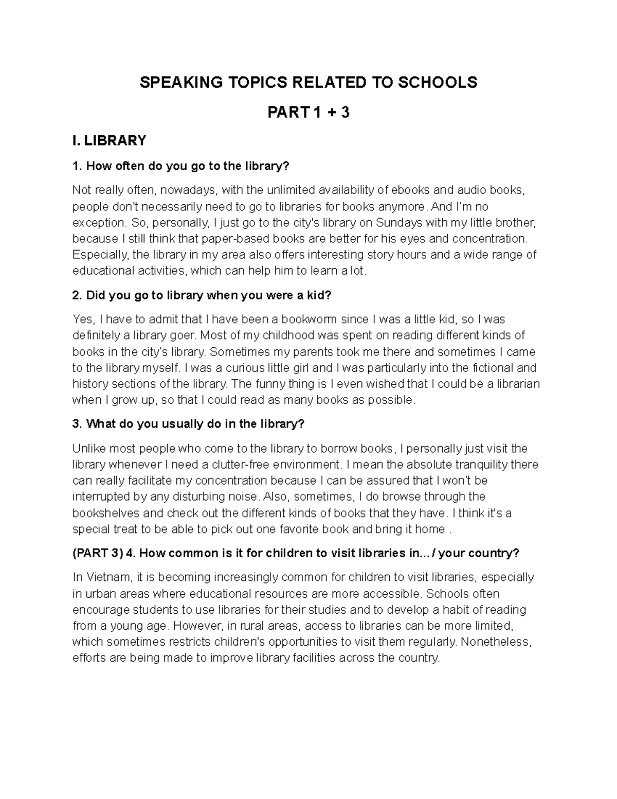 Speaking Topics for Schools: Library, Classroom & Holidays Insights ...