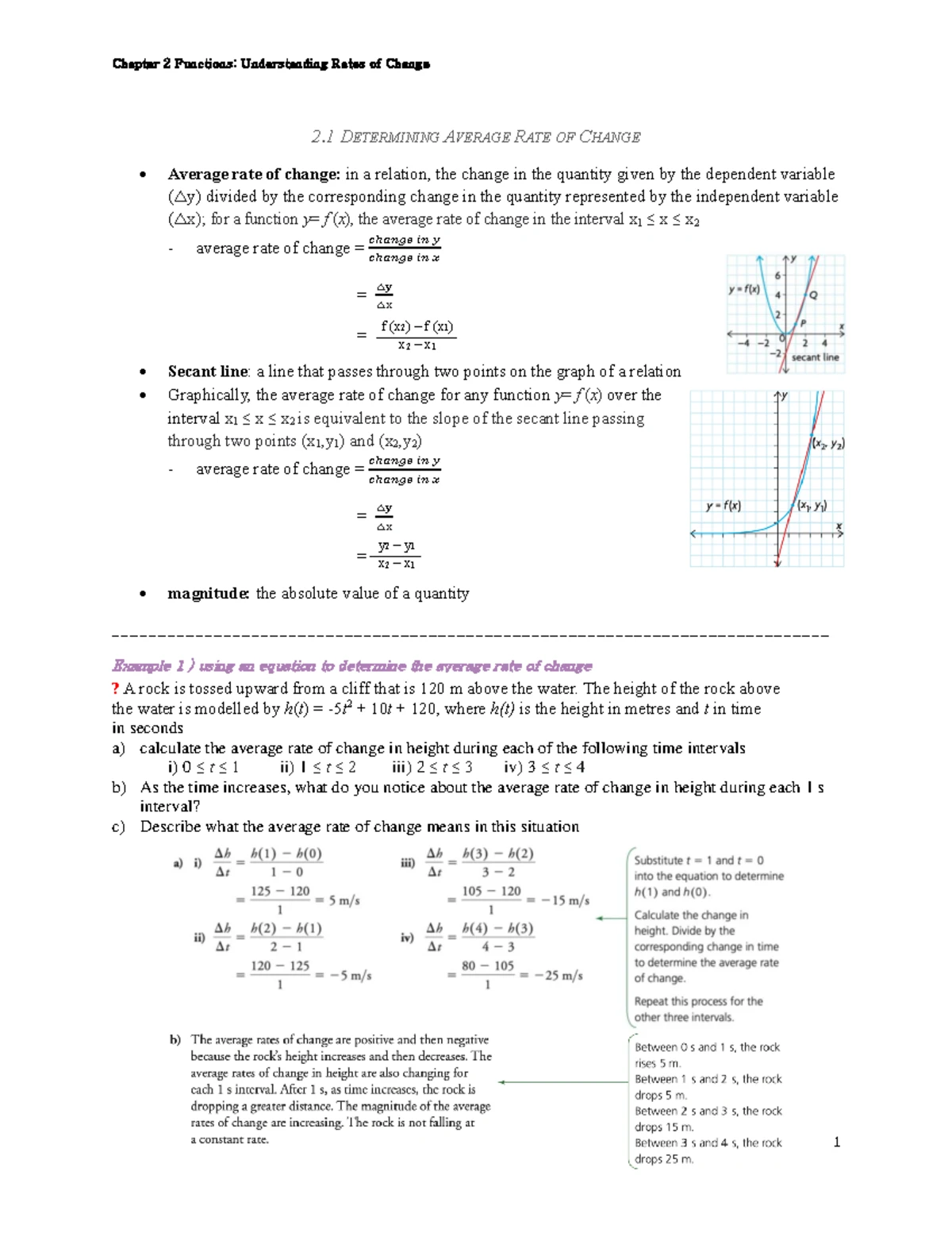 Unit 1 - Polynomial Functions Communication Task - July 2023 - Studocu