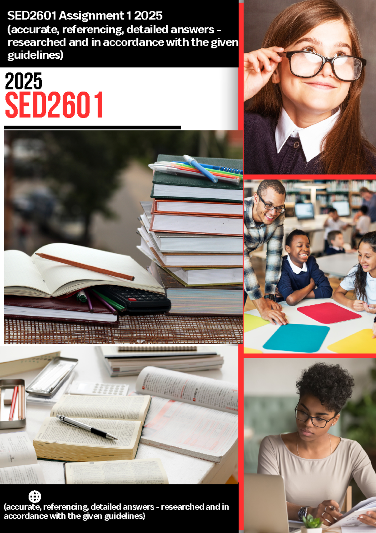 SED2601 Assignment 1 2025 - ENG1503 ASSIGNMENT 3 | 10 APRIL 2023 ...