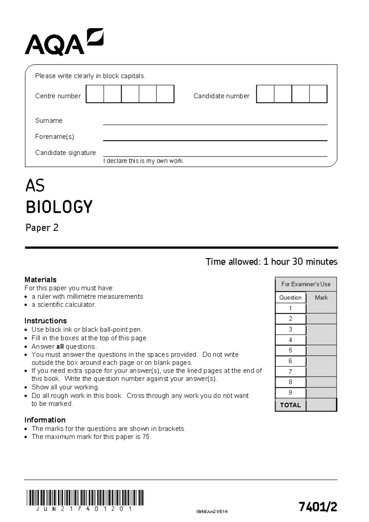 Practicle 9 - Practical write up - Required Practical 9: Yeast ...