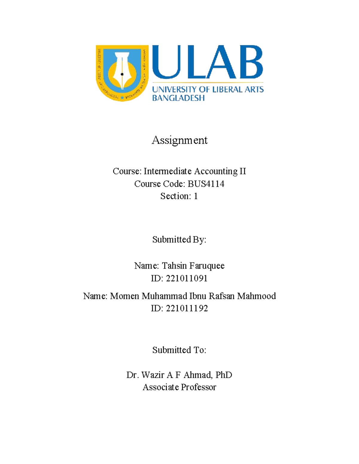 BUS4114: Financial Analysis of Procter & Gamble (2017) - Studocu