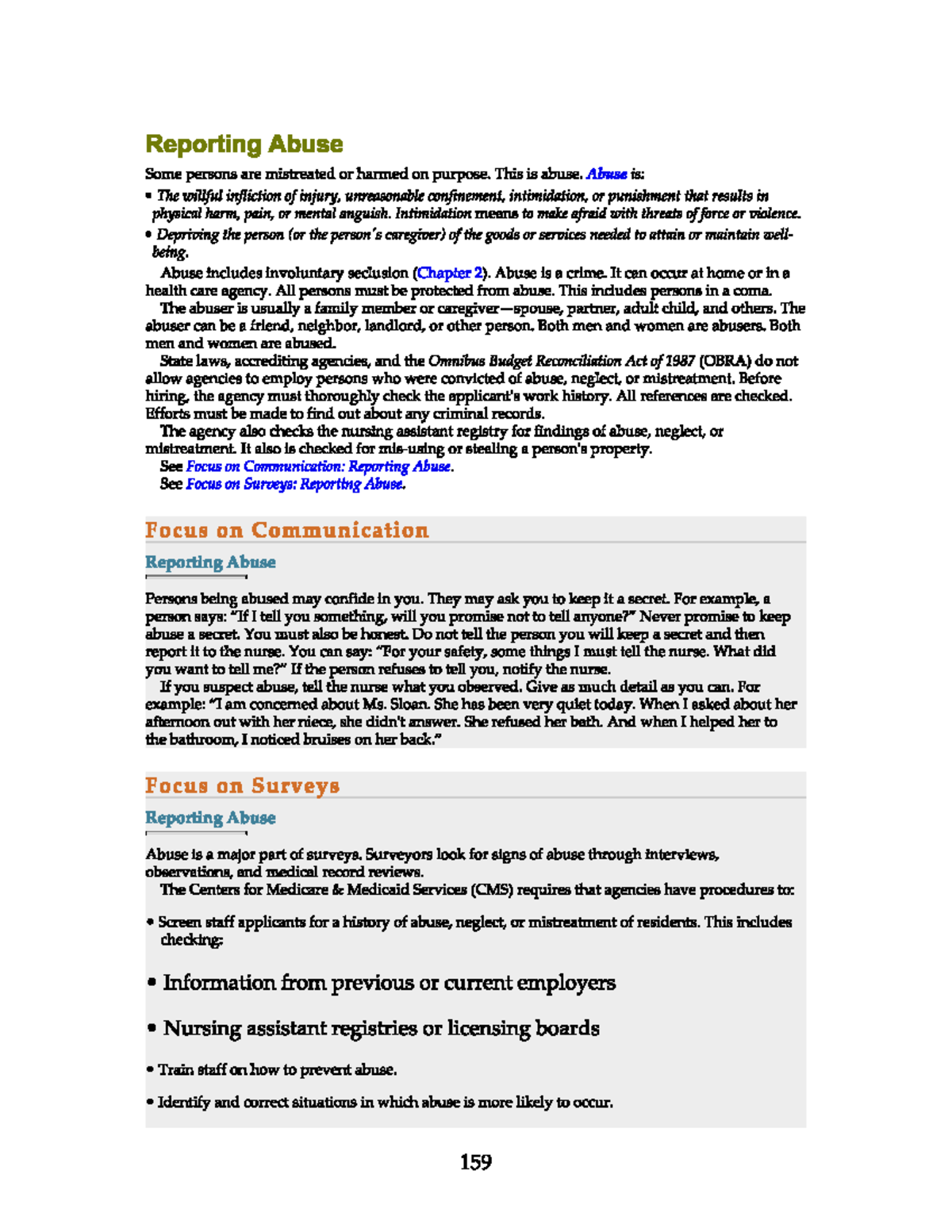 Reporting Abuse: Understanding and Addressing Elder and Child ...