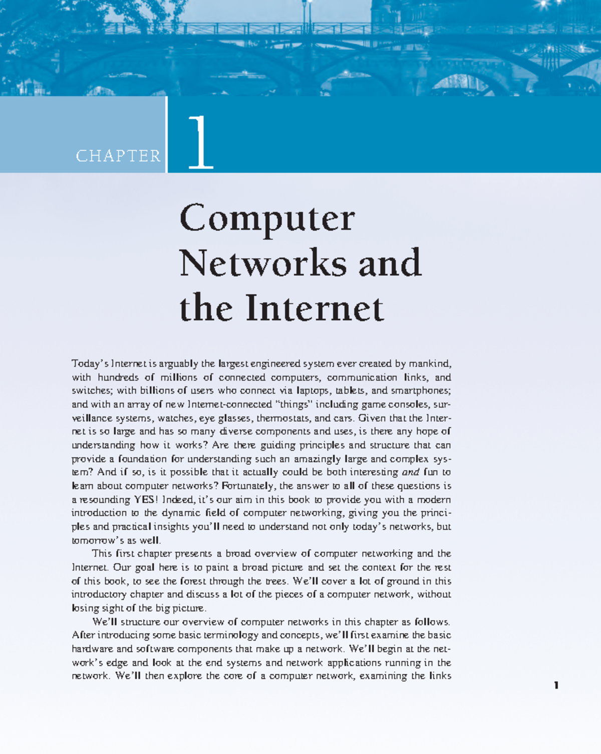 Computer Networks and the Internet: Chapters 1 & 2 Overview - Studocu