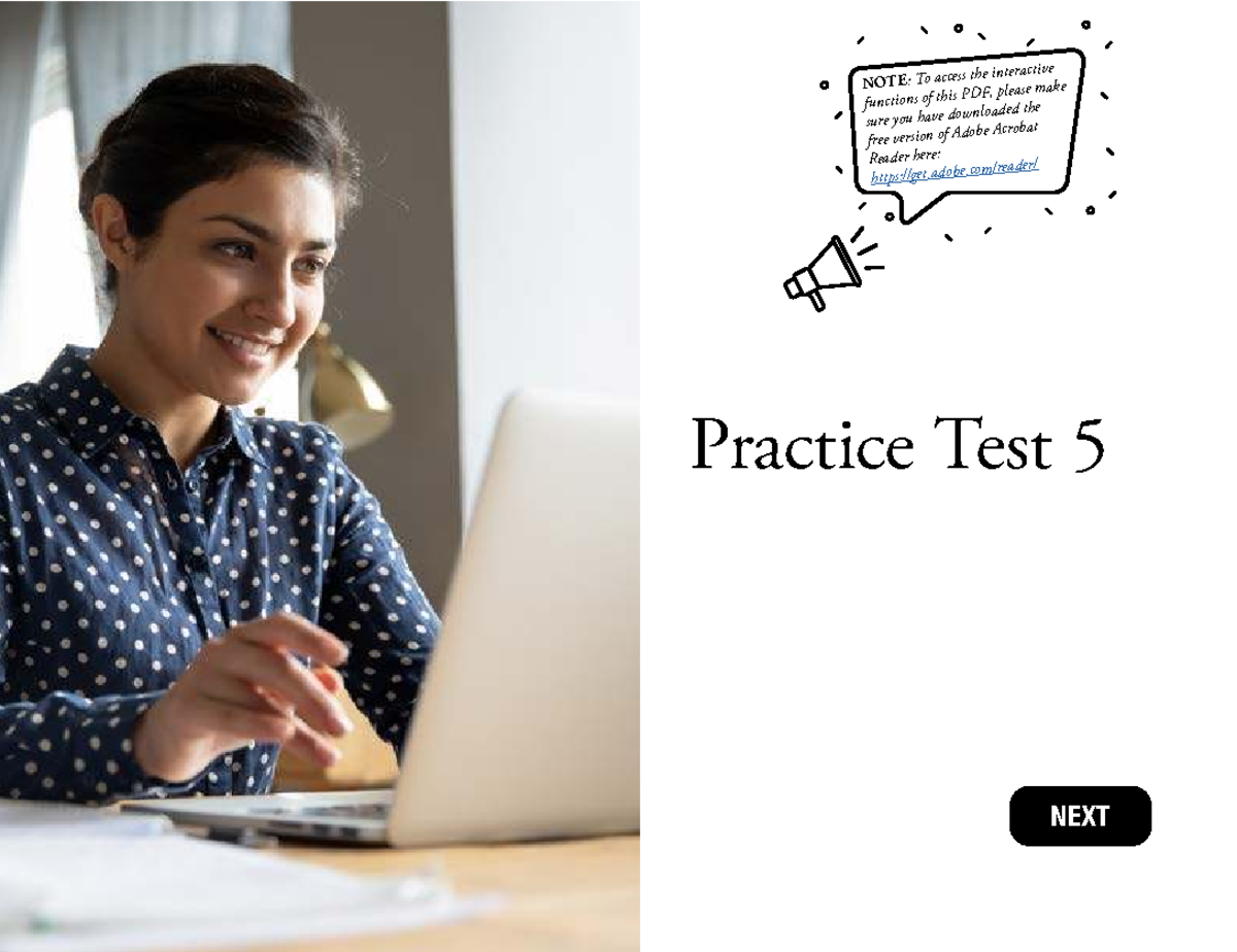 AP Statistics 21e Final Exam Practice Test 5 - Studocu