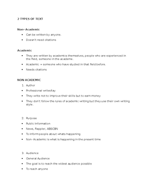 EAPP PPT Notes - WRITING A POSITION PAPER In the academic setting, a ...