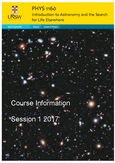 PHYS1160 - UNSW Sydney - Introduction to Astronomy - Studocu