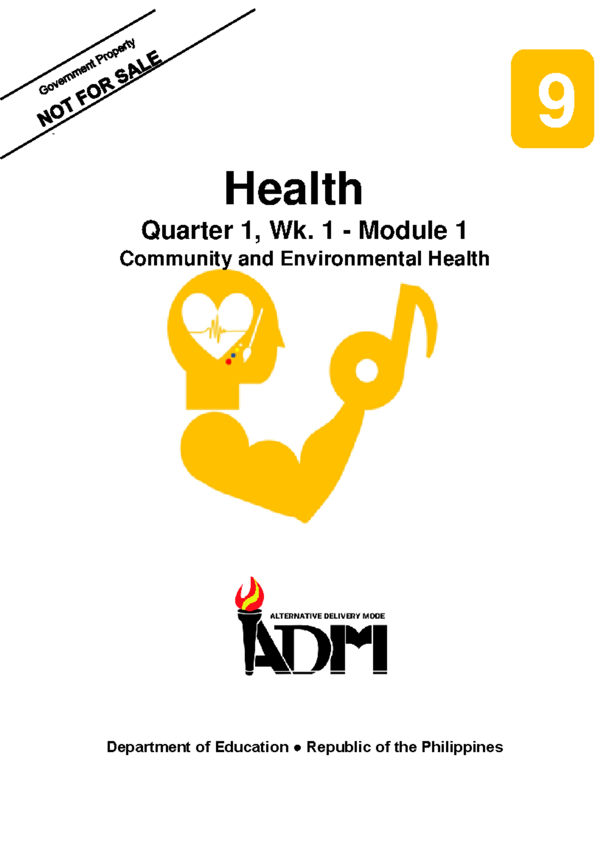 Health 9 Q1 M1: Community and Environmental Health Module - Studocu