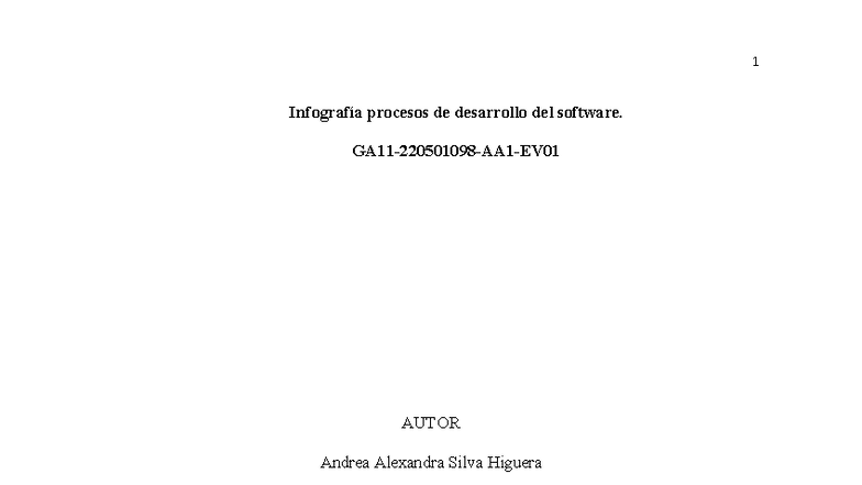 Infografía sobre Procesos de Desarrollo de Software - SENA - Studocu