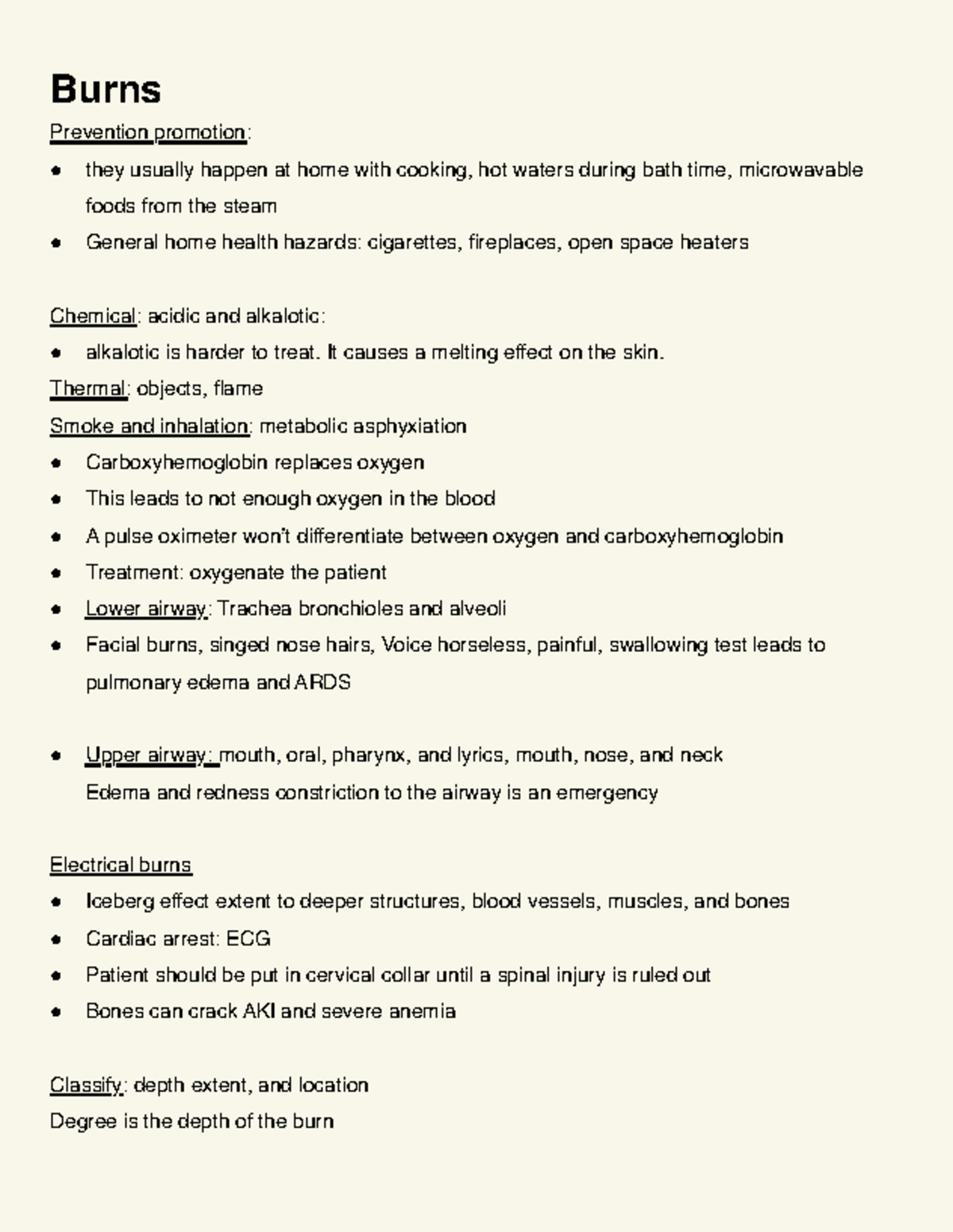 Burns Prevention and Management: Key Concepts and Nursing Interventions ...