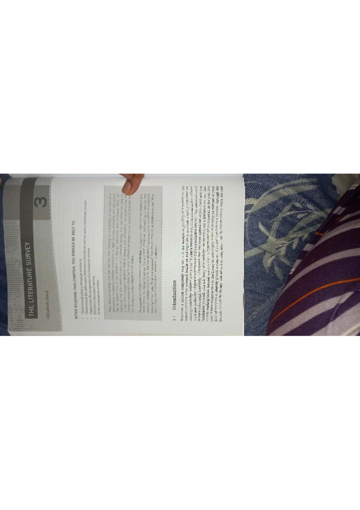 Literature Survey: Understanding and Conducting Reviews - Studocu