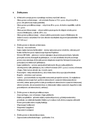 Prawo rzymskie -1 rozdział - I. Rzymskie definicje prawa ...