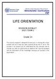 LO Grade 12 Life Orientation Revision Booklet Term 3 2023 - Studocu
