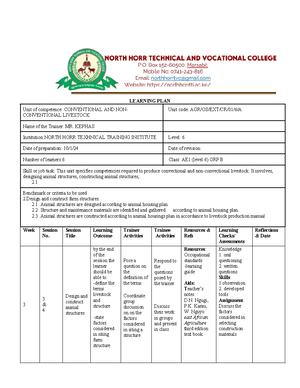 G7 Agriculture Questions AND Answers Booklet - GRADE 7 REVISION BOOKLET FOR AGRICULTURE ...