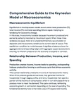 Quiz: Comprehensive Guide to the Simple Keynesian Model of ...