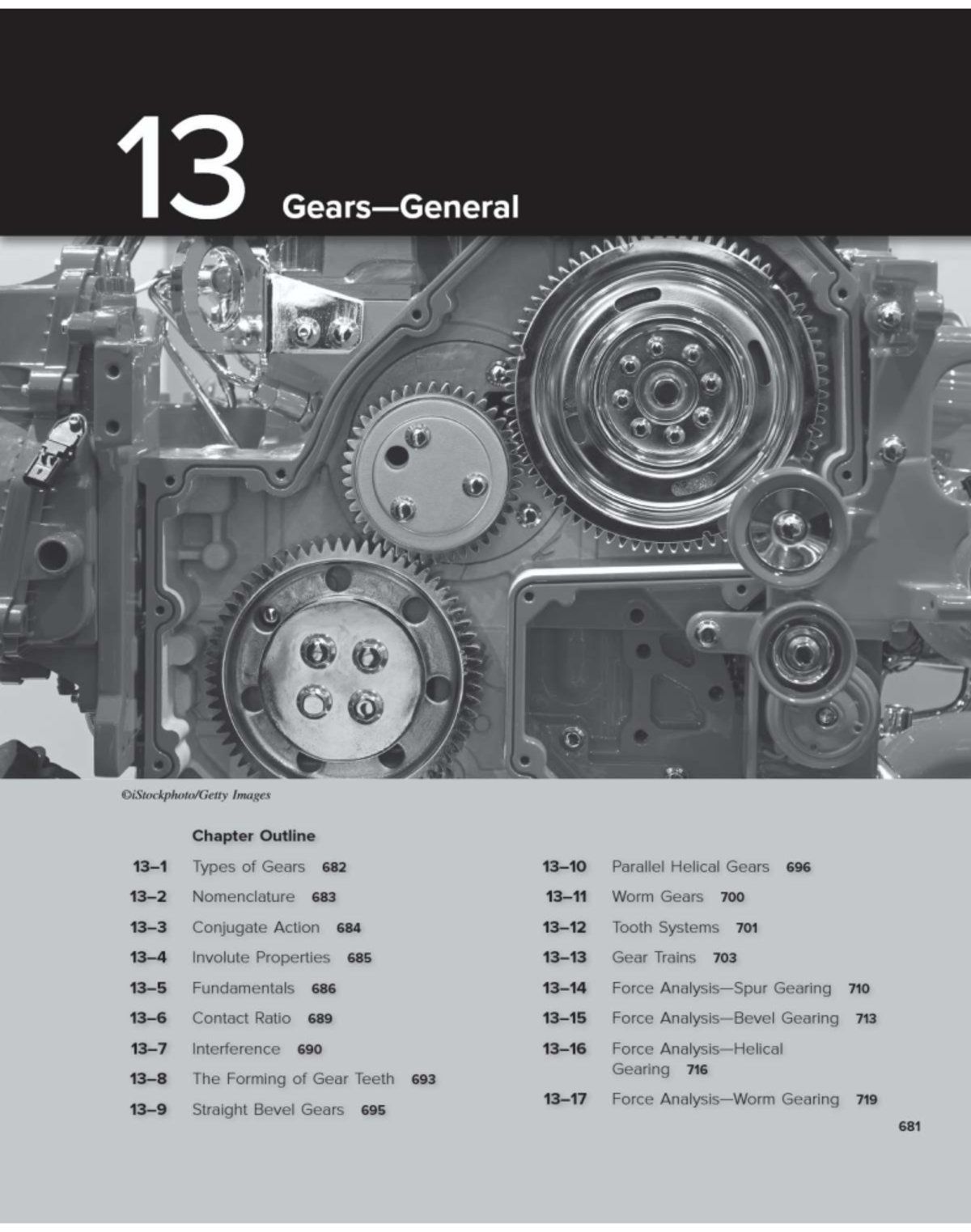 Chapter 13: Gear Geometry and Kinematic Relations in Mechanical Design ...