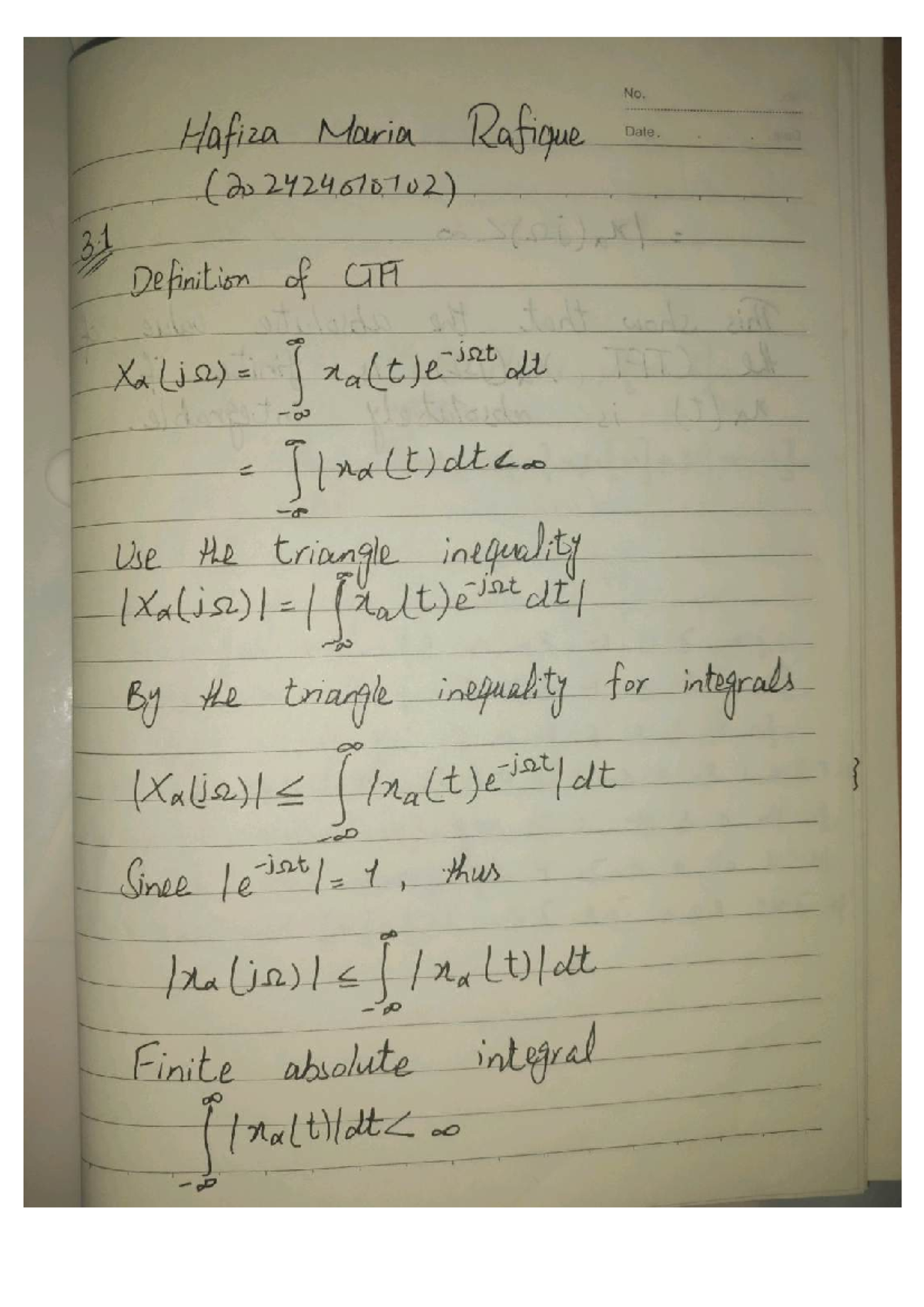 Digital Signal Processing Assignment 2 (202424010102) Solutions and Analysis - Studocu