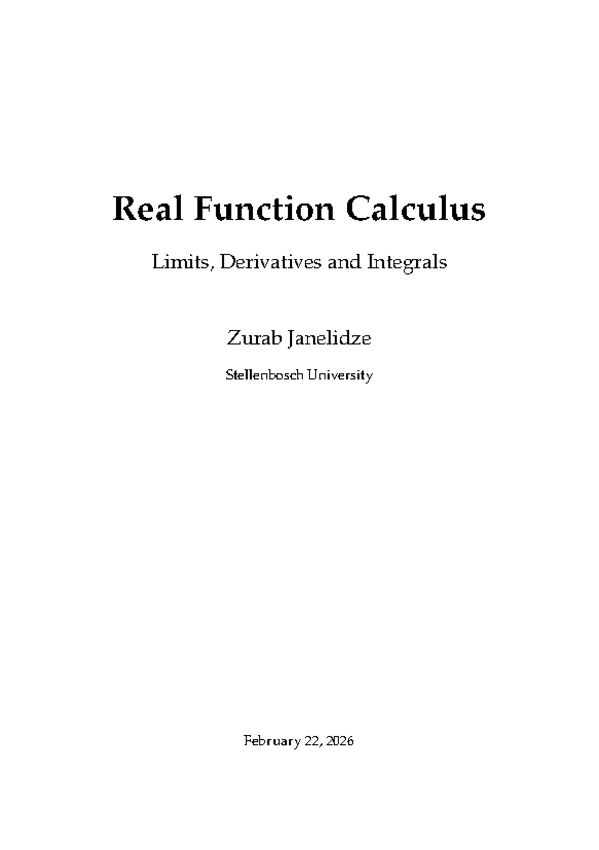 Calculus Notes: Limits, Derivatives & Integrals (MATH 101) - Studocu